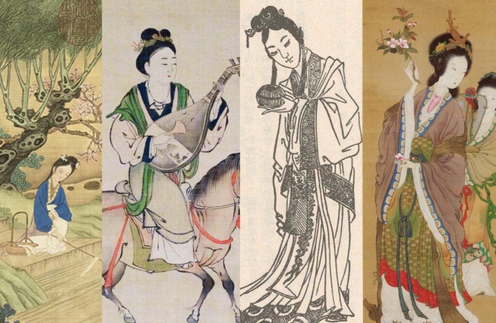 Las cuatro bellezas de la antigua China y cómo dieron forma a la historia
