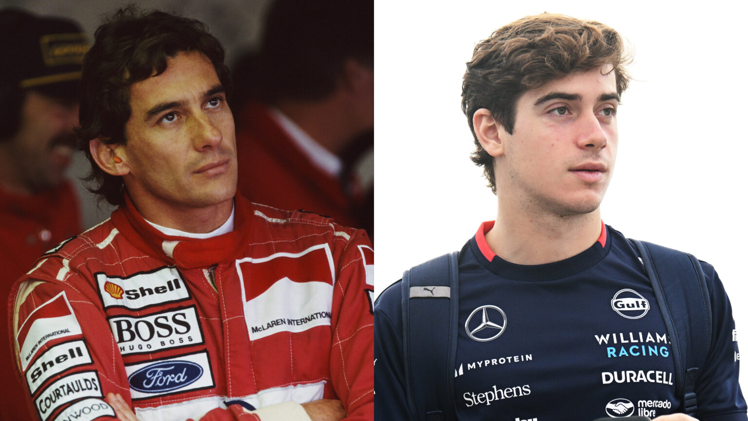 Video que compara a Franco Colapinto con Ayrton Senna hizo furor en ...