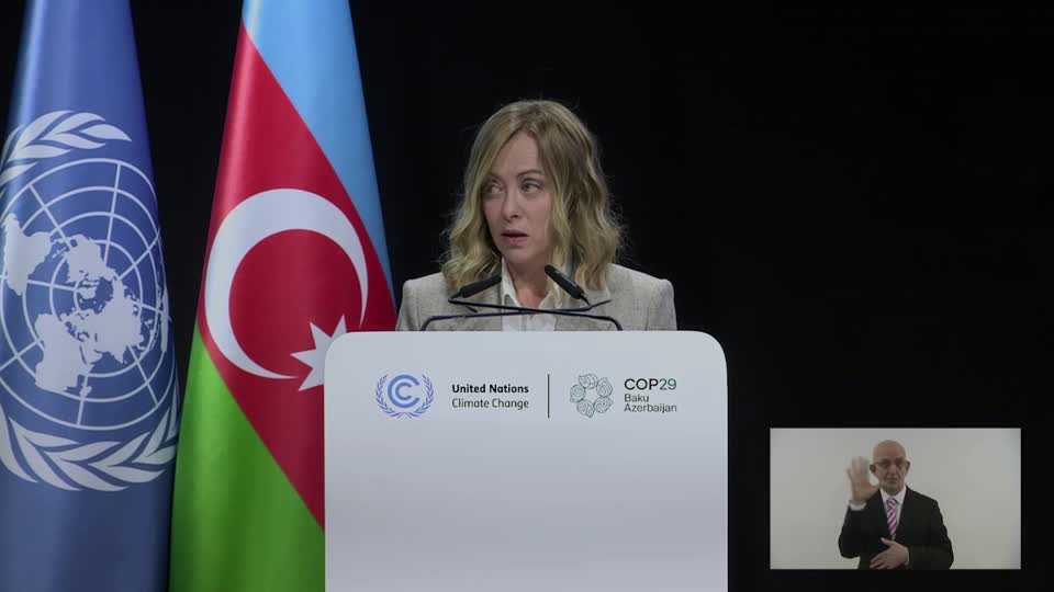 Meloni en la cumbre climática pide un enfoque más pragmático y menos ...